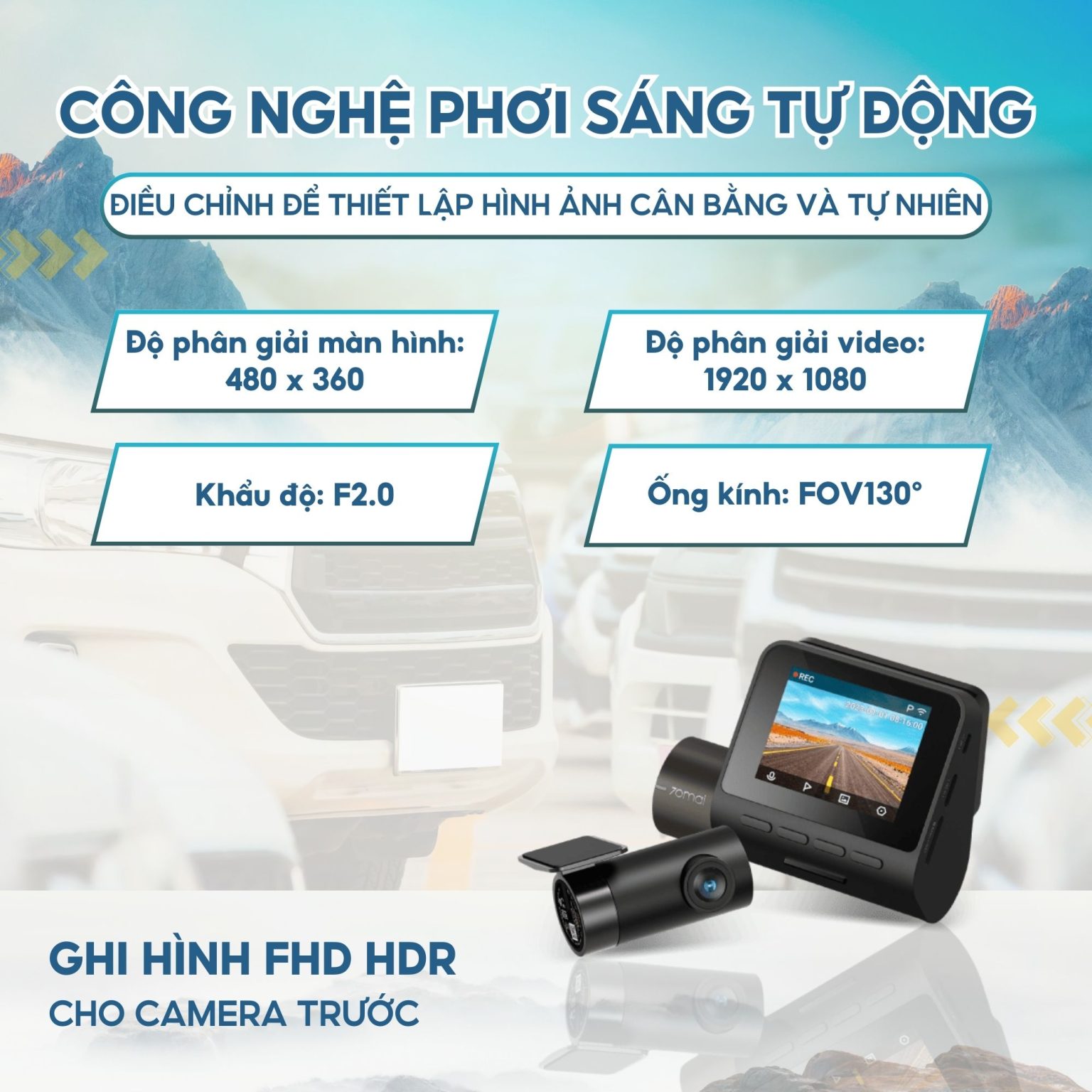caskavietnam.net CAMERA HÀNH TRÌNH Ô TÔ 70MAI DASH CAM A200